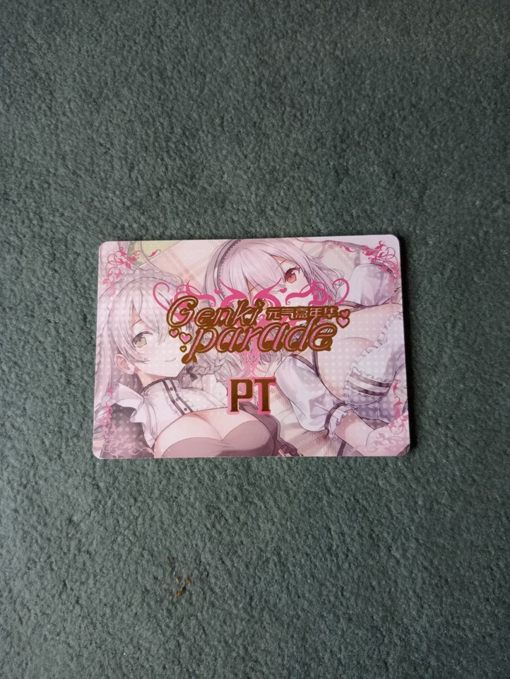 WAIFU Genki Parade PUZZLE PIECE PT Rare card Goddess Story 6/9 | eBay