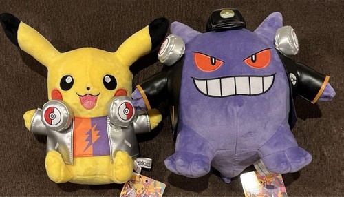Pokemon pikachu & Gengar Plush Toy DJ Ver. USJ Halloween 2024 Limited ...