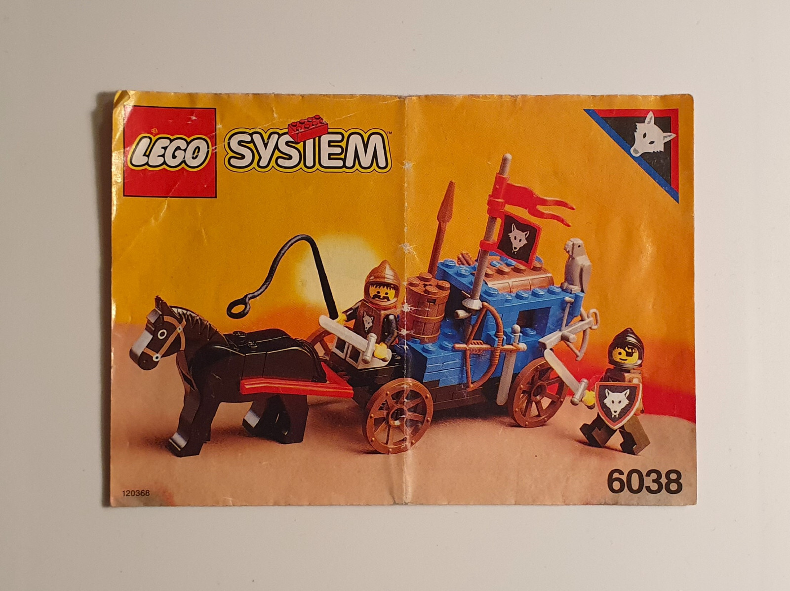 LEGO® 6038 Wolfpack Renegades Räuber Kutsche 1992 - mit OVP und OBA ...