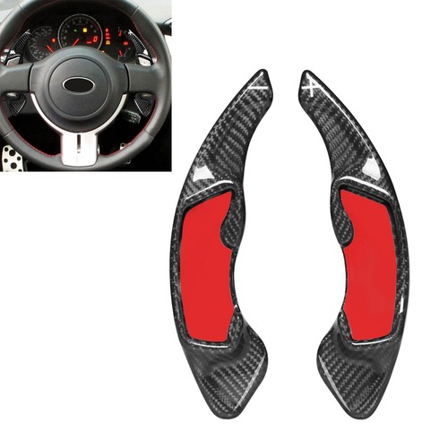 Carbon Fiber Steering Wheel Paddle Shifter Extension For Subaru BRZ ...