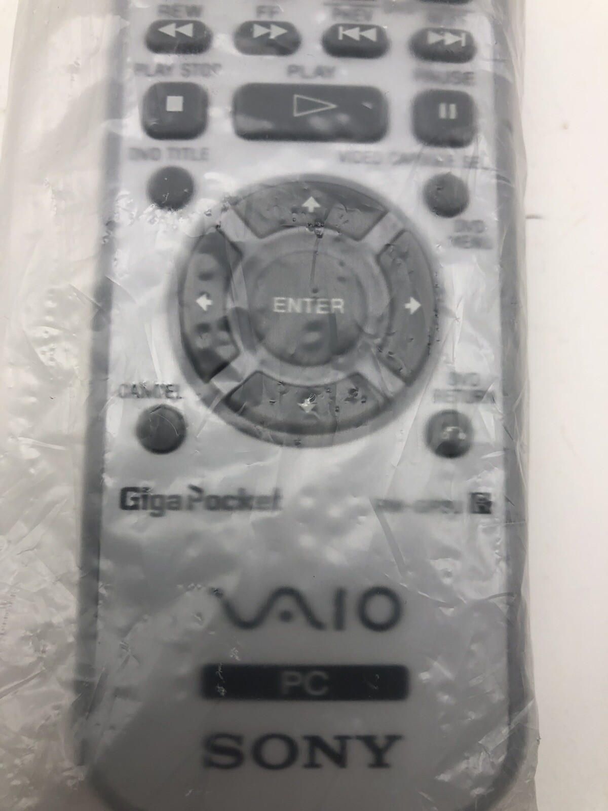 Original Sony Vaio Rm-gp3u Giga Pocket PC DVD Remote Control Unit for ...