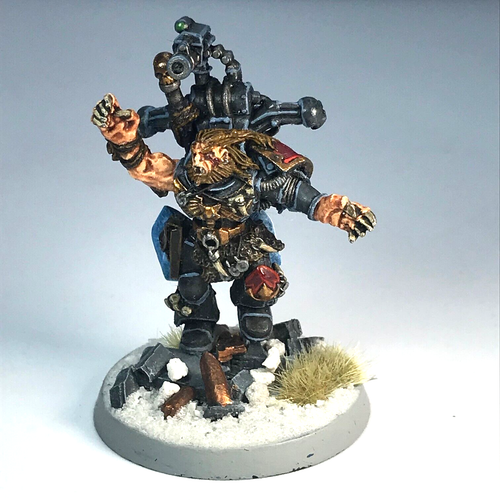Metal Space Wolves Wulfen Space Marine - Painted - Warhammer 40K X3145 ...