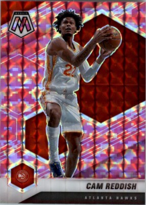 2020-21 Panini Mosaic Cam Reddish Atlanta Hawks #137 Pink Camo | eBay