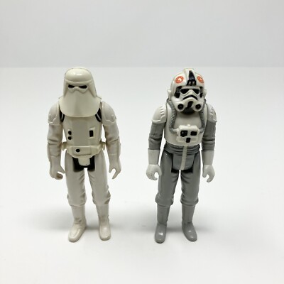 Vintage 1980 Star Wars Hoth Imperial Snowtrooper AT-AT Driver Kenner ...