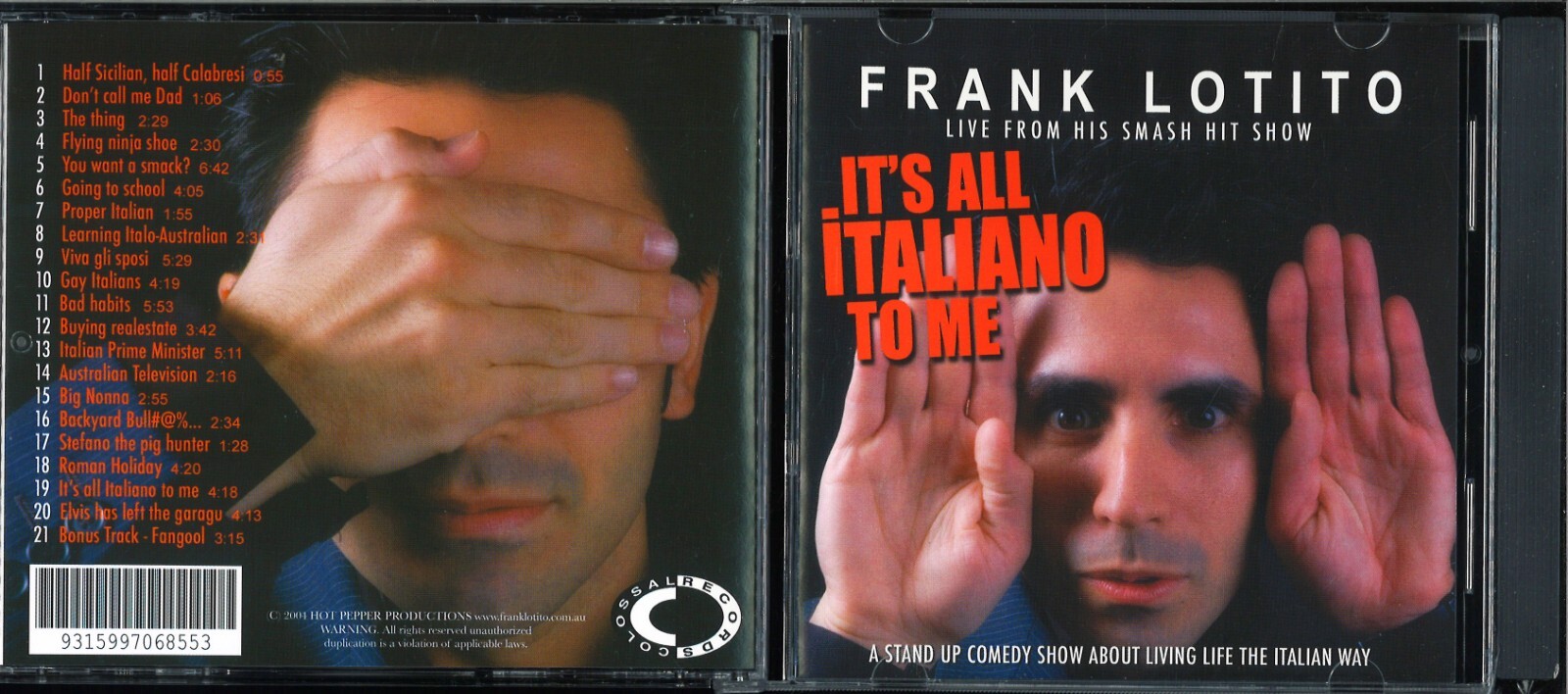 89D A NEW SEALED FRANK LOTITO IT'S ALL ITALIANO TO ME (CD) | eBay