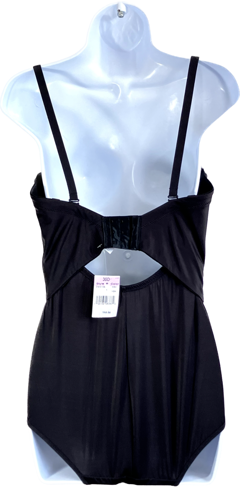 NWT Maidenform Women's 36D Firm Foundations Control Bodysuit Shaper ...