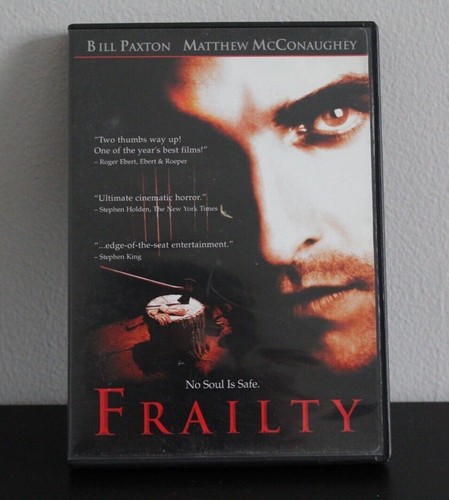 Frailty (DVD, 2001) Bill Paxton & Matthew McConaughey 31398811725| eBay
