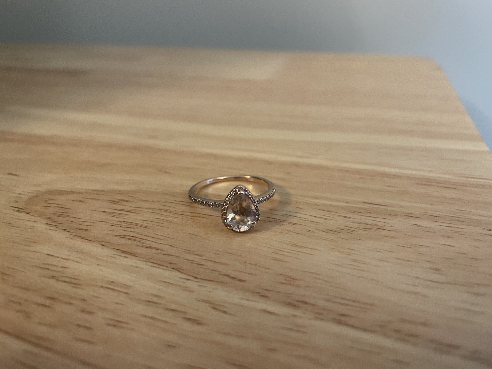 Morganite Engagement Ring - Gem