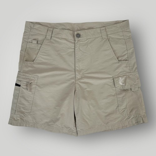 Reel Legends Khaki Shorts Mens Size Small Cargo Pockets Fishing 7 ...