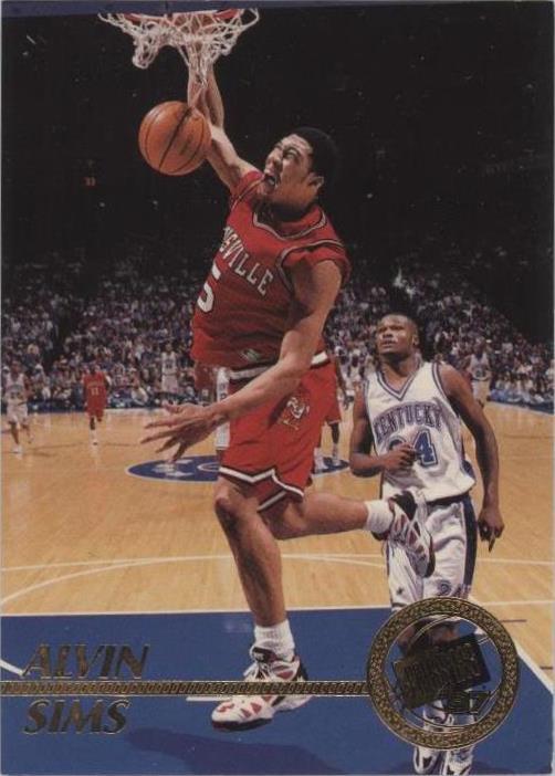 1997 Press Pass - Alvin Sims #40 for sale | eBay