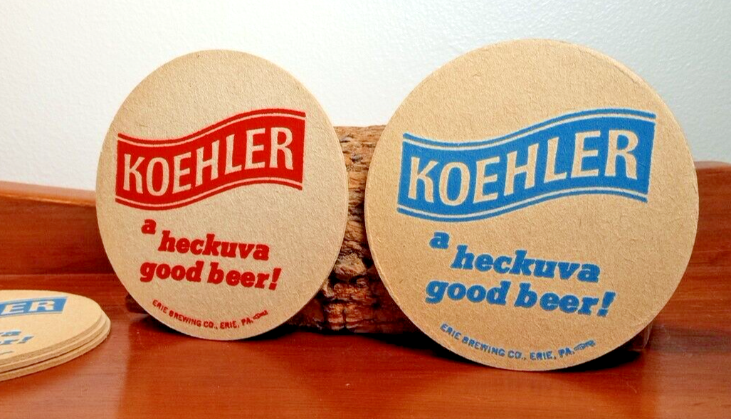 Koehler Beer Coaster's ... 1 pair | eBay