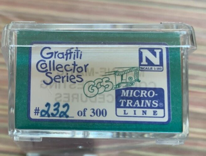 Micro-Trains Line N Scale Graffiti Series #4 Golden West Service Box ...
