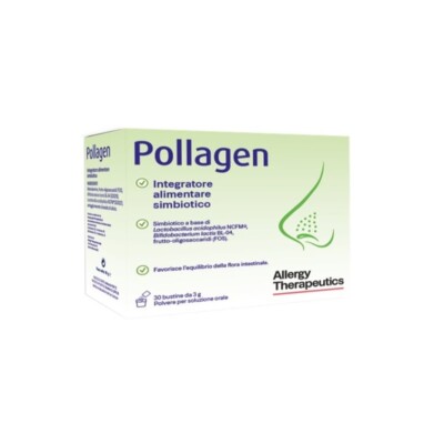ALLERGY THERAPEUTICS Pollagen - Intestinal Health Supplement 30 Sachets ...