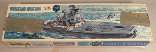 Airfix Russian Moskva Ship Model Kit, 600 Scale, England | eBay