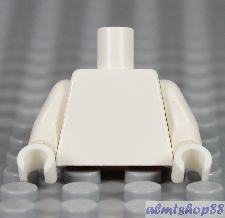 LEGO - Minifigure Torso Plain - PICK YOUR COLOR - Solid Monochrome ...