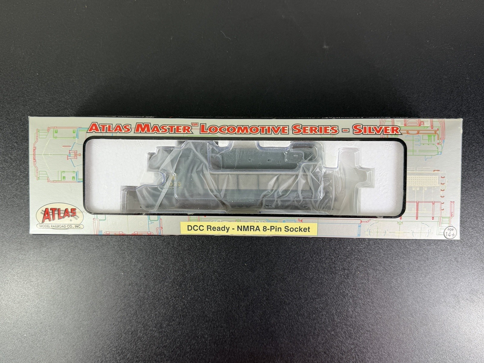 Atlas HO Trains #1023 Jersey Central HH600/660 Diesel Engine Locomotive ...