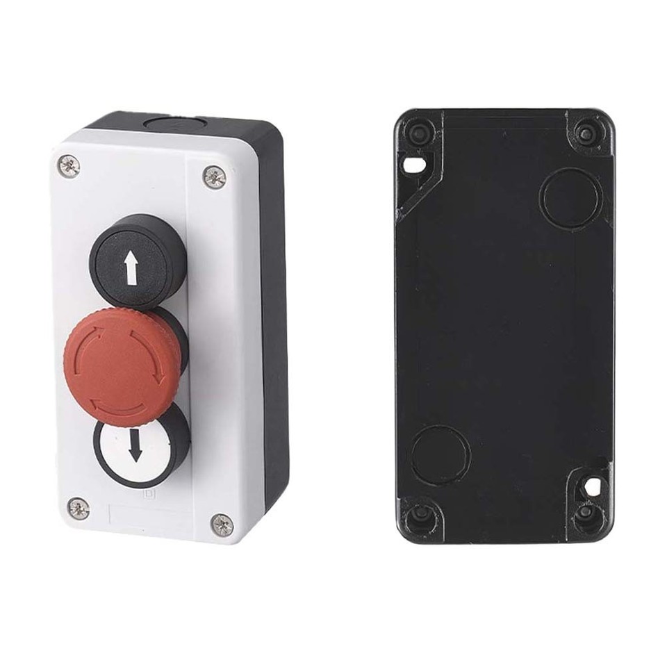 For Cement Workshop IP65 Push Button Waterproof Power Box Rubber ...
