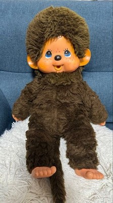 Monchhichi Plush Toy Blue Eyes Boy H40cm Sekiguchi Vintage s1758M | eBay