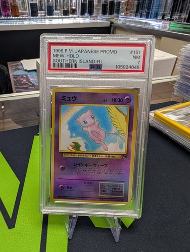 Pokemon Japanese Promo #151 Mew-Holo Southern Island-R.I. PSA 7 NM | eBay