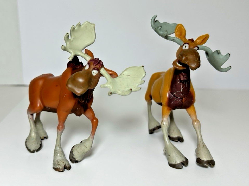 Disney’s Brother Bear Rutt and Tuke Moose Collectible PVC Figures 4" | eBay