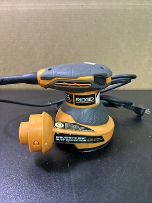 Ridgid Orbital Handles Sander R2601 5" Variable Speed Dual Random F47 ...