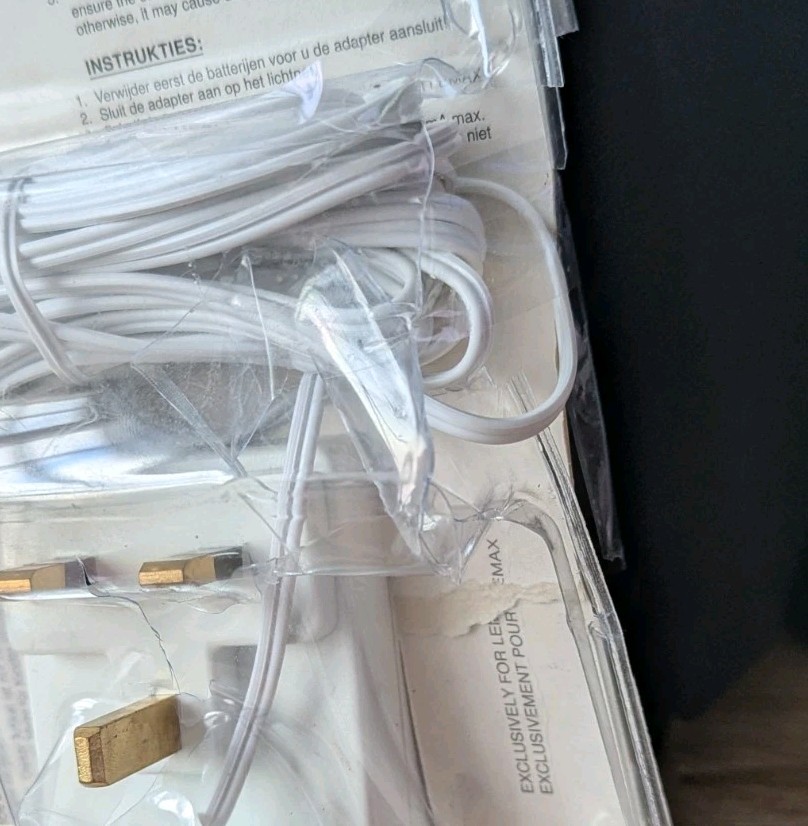 Lemax UK Power Adapter 3 Outputs VGC | LEMAX Village Collection UK PLUG ...