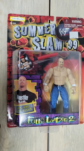WWF Stone Cold Steve Austin Jakks SummerSlam 99 Fully Loaded 2 Figure ...