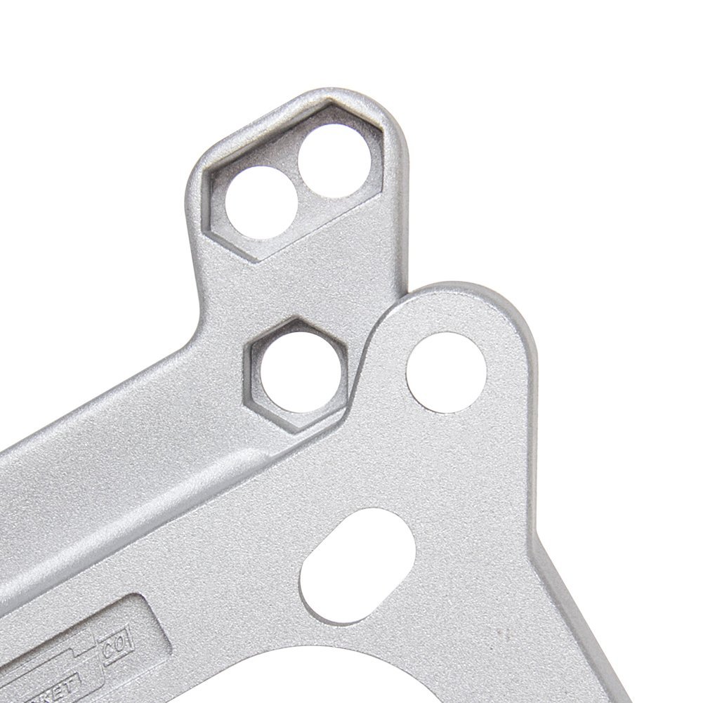 2-Barrel to 4-Barrel Carburetor Adapter Kit 4-bolt - 2bbl to any 4-bolt ...