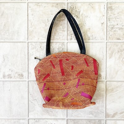 Maruca Tapestry Small Hand Bag Shoulder Bag Purse Zipper Handmade ...