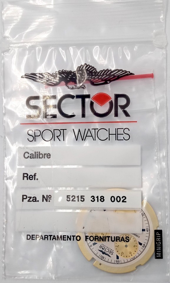 NOS Sector Adventure Chronograph Alarm Sphere 5215318002 Dial Watch ...