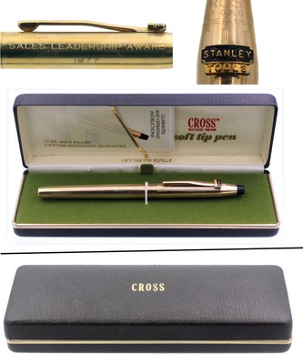 Stanley Tools Presentation Gold Advertising Pen - Made by Cross ...
