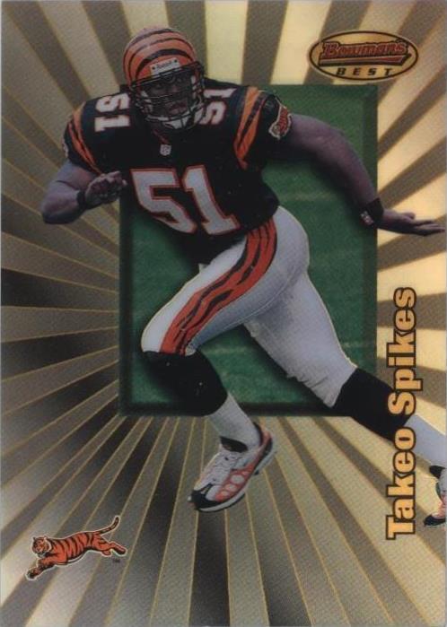 1998 Bowman's Best - Takeo Spikes #116 Refractor /400 (RC) for sale ...