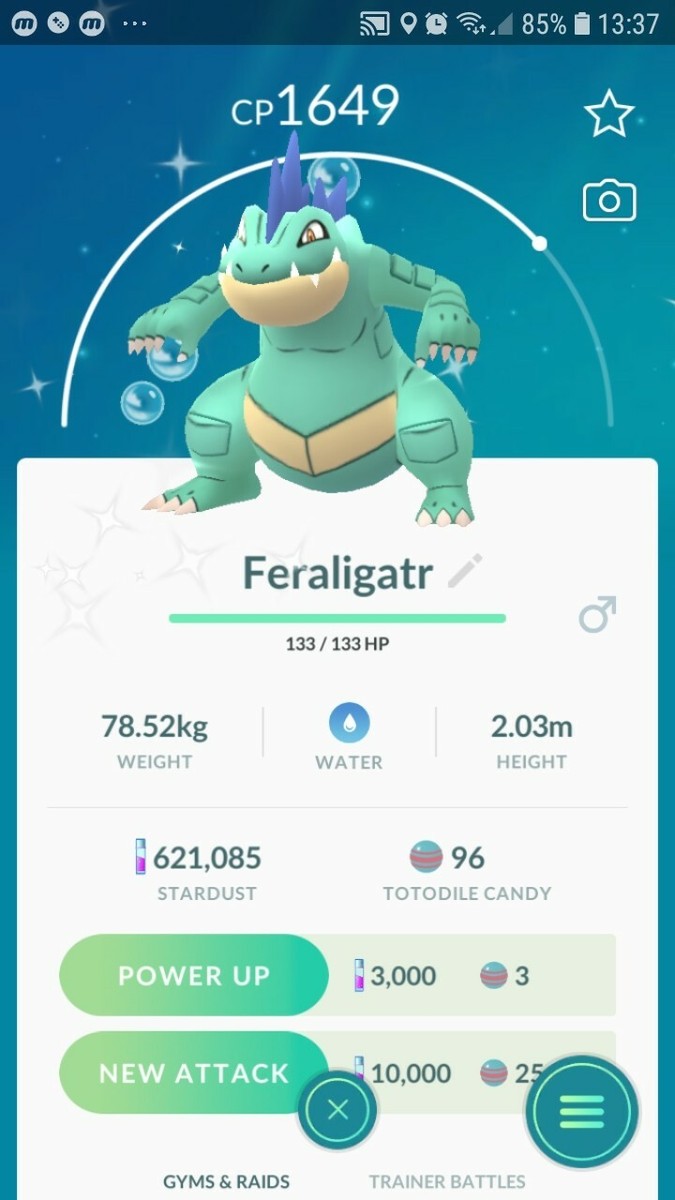 Feraligatr Evolution