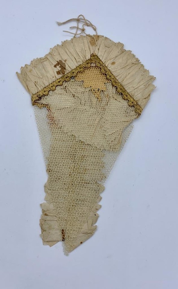 German Dresden Cornucopia Candy Container Ornament Germany Christmas ...