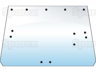 Heckscheibe für John Deere 1350 2040 2450 3040 3350 4040 4350 4630 8430 ...