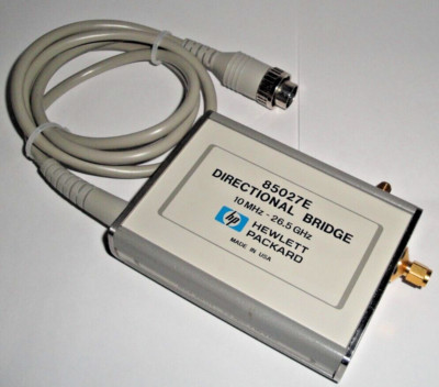 Agilent / HP 85027E Directional Bridge (.01 - 26.5 GHz) | eBay