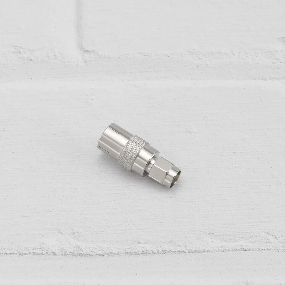 4Pcs SMA Male Plug 50 Ohm Coax TV Socket Adaptor SMA Male to Female ...