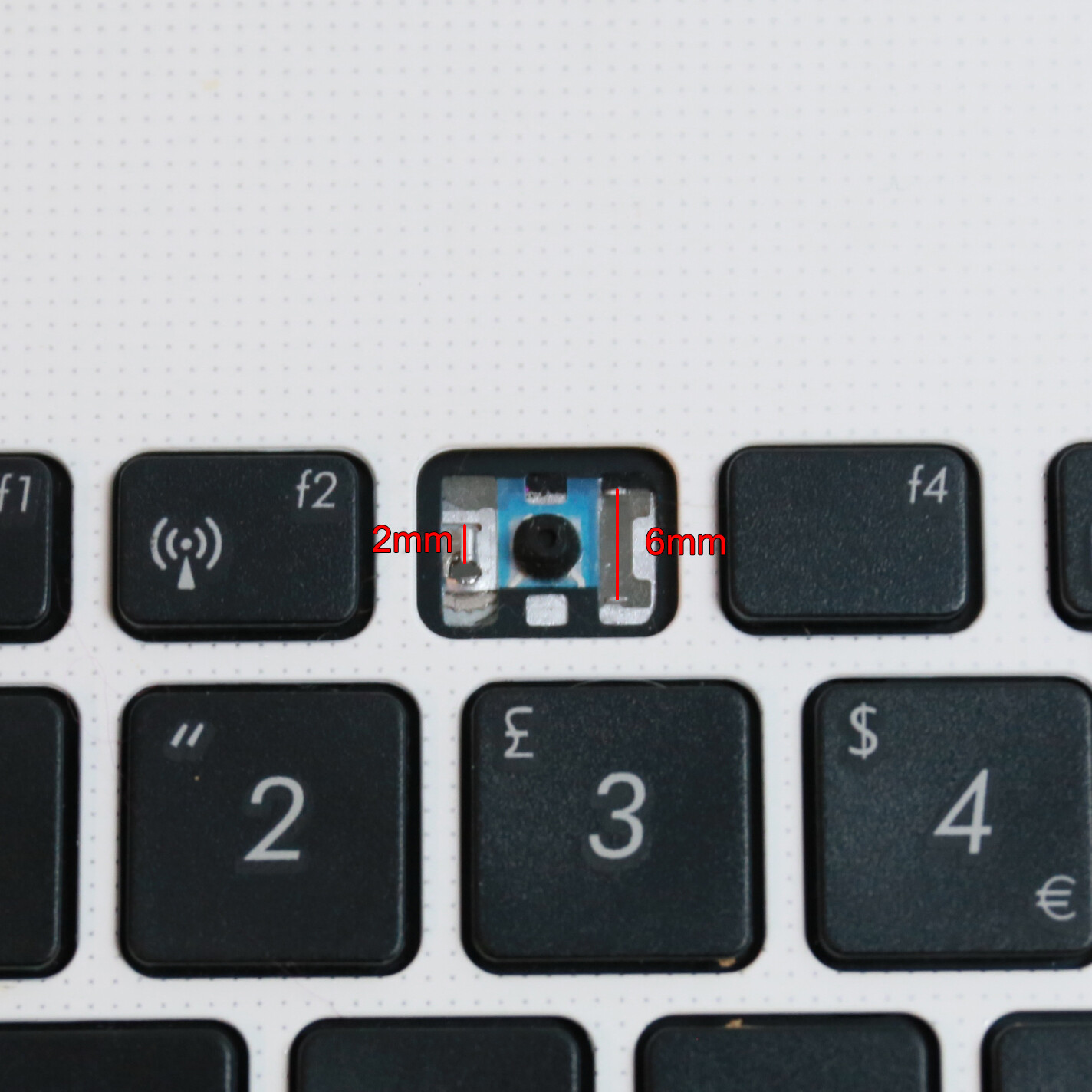 ASUS X401A Laptop Single Keyboard Key with clip MP-11L96GB-920 | eBay UK