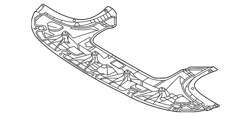 Genuine Hyundai Under Cover 29110-AA000 | eBay