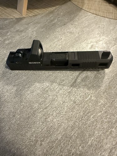 Black Phoenix Customs OEM Glock 19 Slide Barrel, Gideon Gr Dot Radian ...