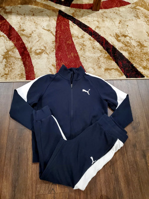 Mens Puma 2pc full zip tracksuit set size M | eBay