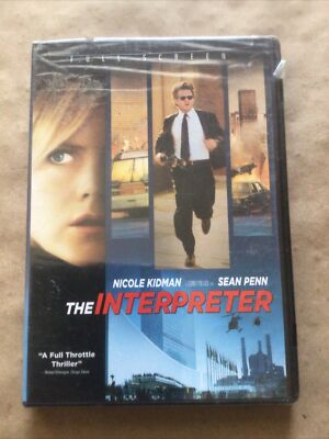 The Interpreter, DVD, Nicole Kidman, Factory Sealed. 25192583629| eBay