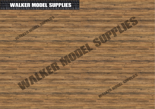 1:35 scale (3xA4) Wood Floor - Peel and Apply decal /model car, Design ...