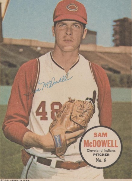 1967 Topps - Poster Inserts #8 Sam McDowell for sale online | eBay
