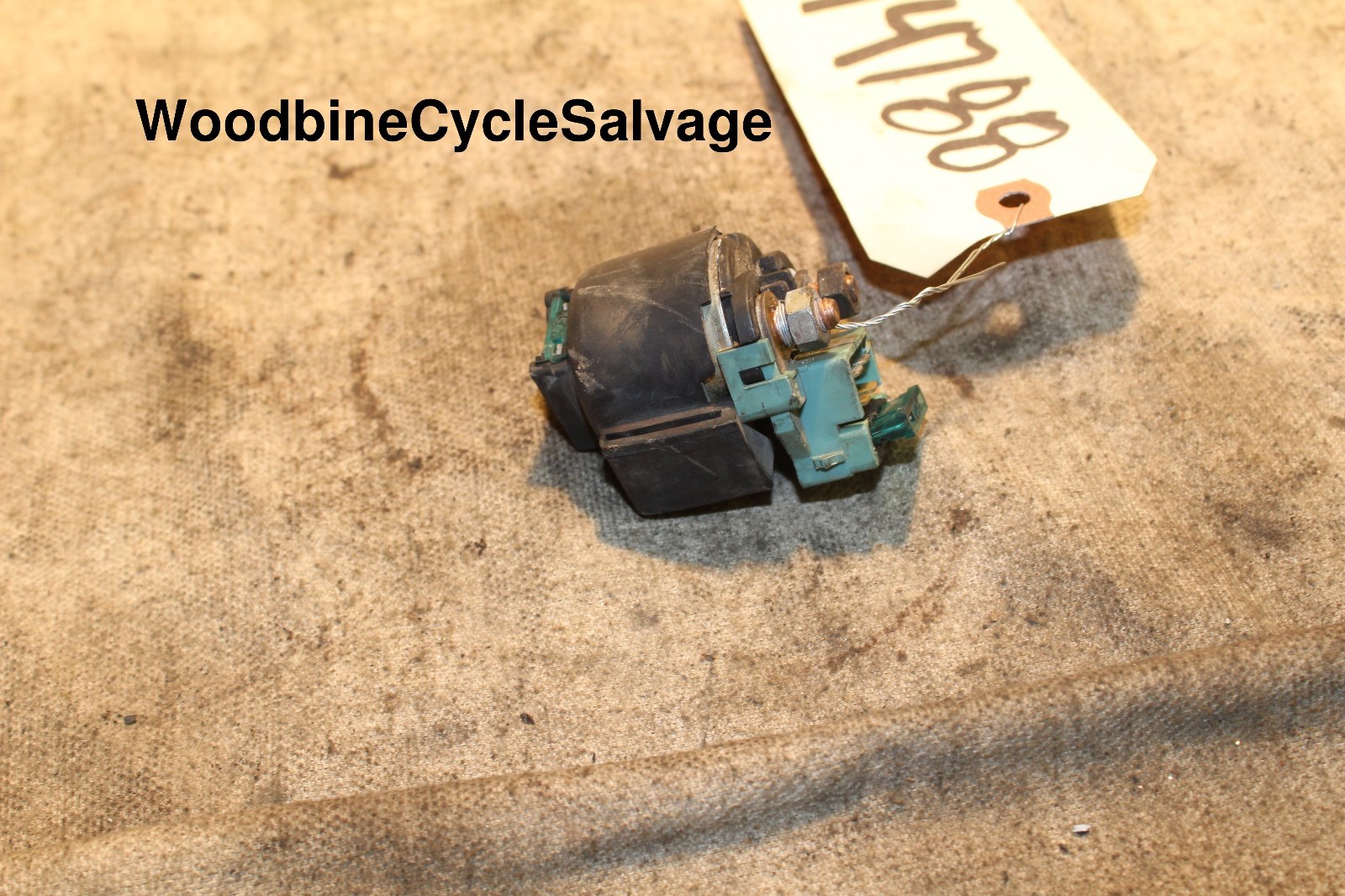 90 91 92 KAWASAKI ZX600 ZX600C ZX600R NINJA STARTER SOLENOID #14788 B4 ...