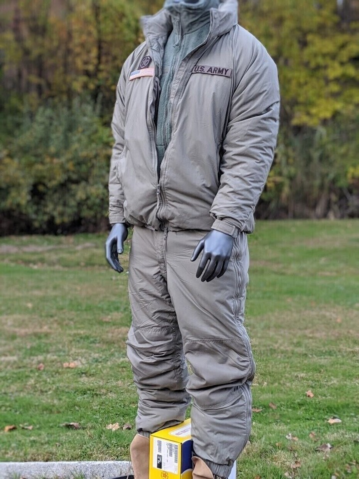 ECW Gen 3 Level 7 Light Super Warm Cold Weather GI Parka Jacket Pants ...