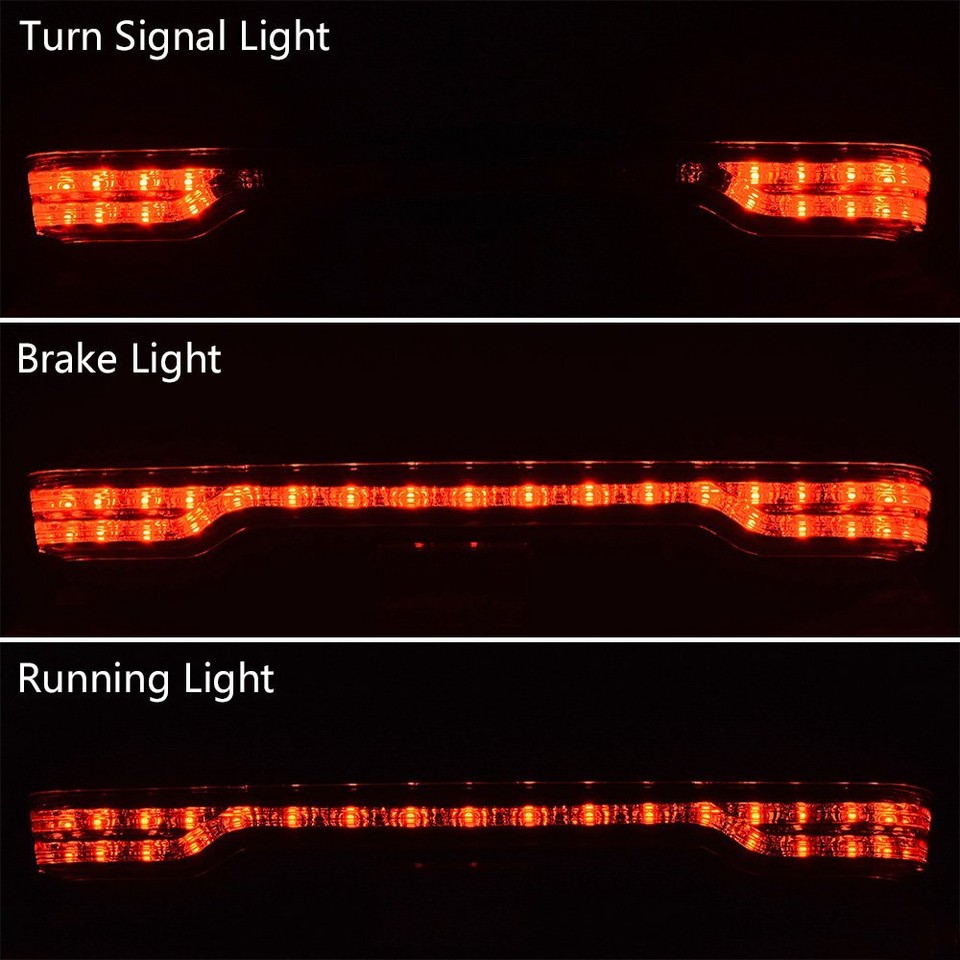 LED Tour Pack Trunk Tail Light Brake Turn Lamp for Harley Electra Glide ...