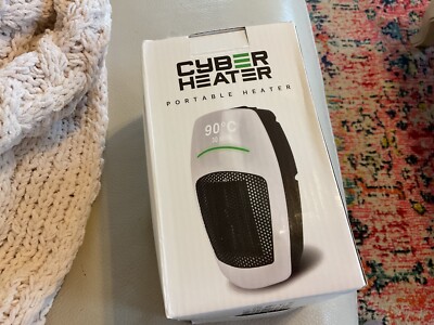 Cyber Heater Plug in Wall Outlet Space Heater w Remote Control New in ...