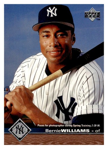 1997 Upper Deck #124 Bernie Williams New York Yankees Baseball NM | eBay