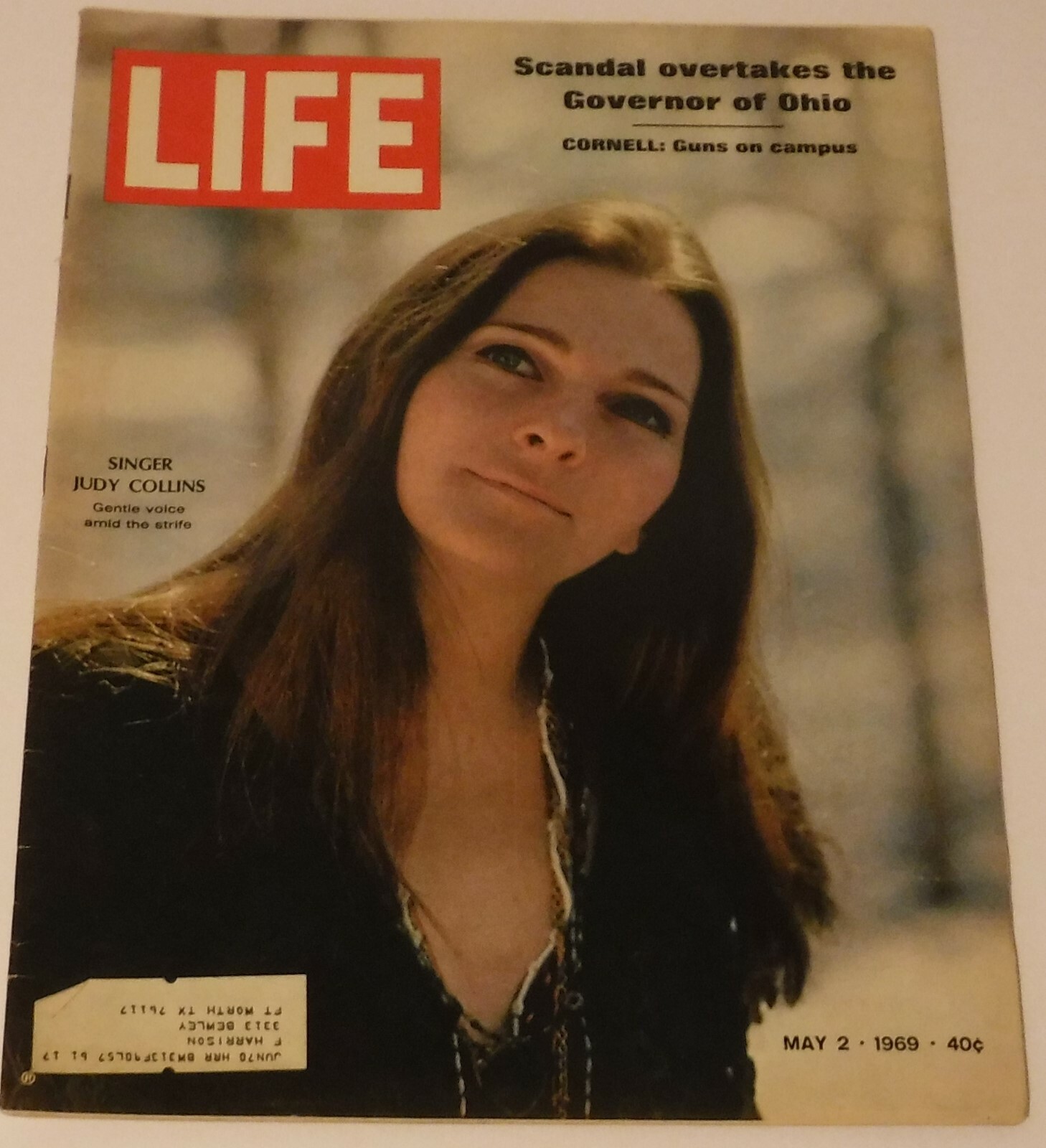 Life Magazine May 2, 1969 Judy Collins Cornell Guns on Campus | eBay